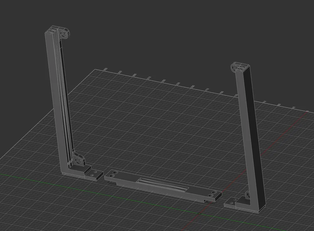 x1c/ p1p/p1s Mini build plate holder(for 2 plates) Remixed by MrStalsky ...