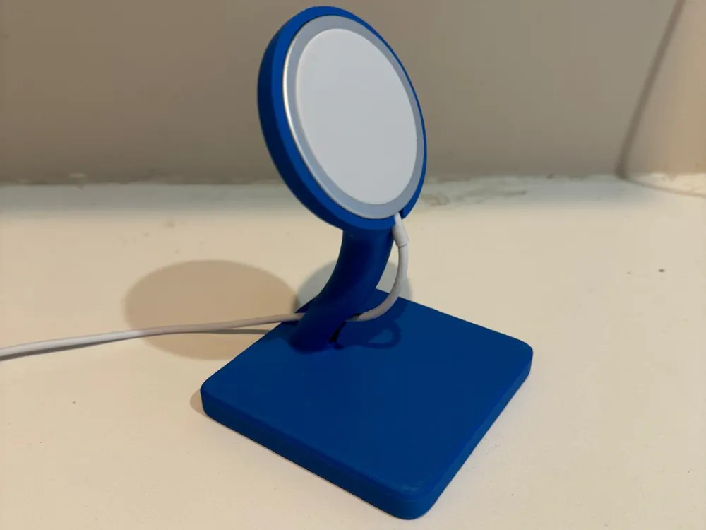 Magsafe Charger Stand (increased angle) - Free 3D Print Model - MakerWorld