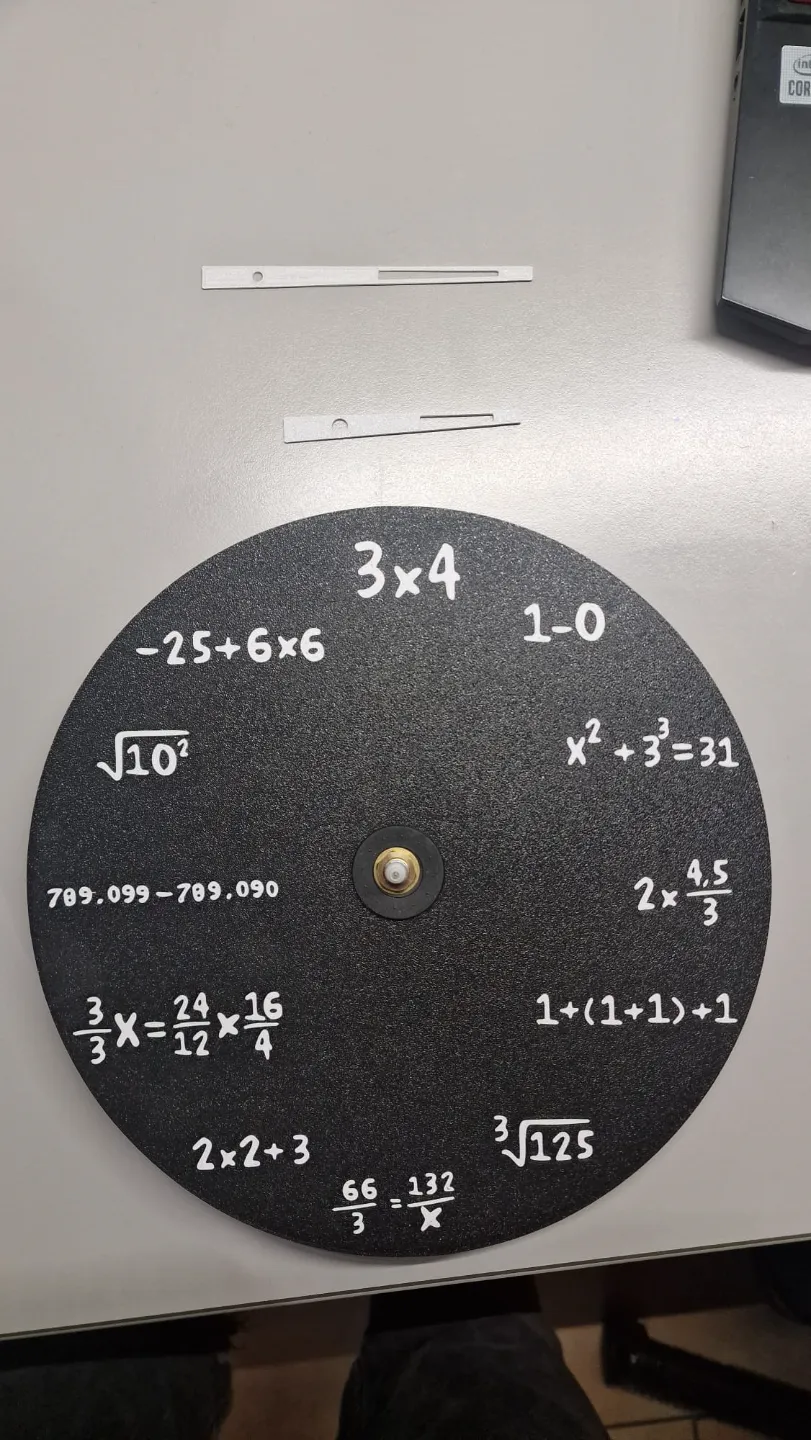 Mathematical Wall Clock (Clock Components Kit 011) by Luca Ciardiello ...