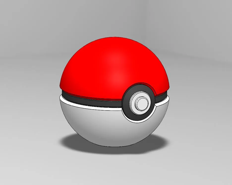 Pokéball - Pokémon Model - Free 3D Print Model - MakerWorld