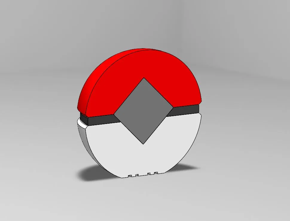 Pokéball - Pokémon Model - Free 3D Print Model - MakerWorld