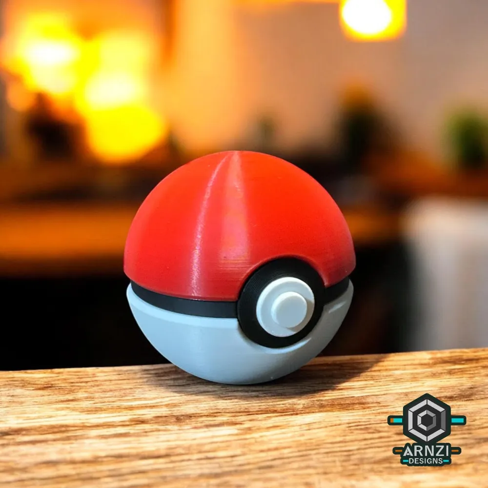 Pokéball - Pokémon Model - Free 3D Print Model - MakerWorld