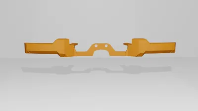 Xbox One Bumper Replacement (1697 controller) - Free 3D Print Model ...