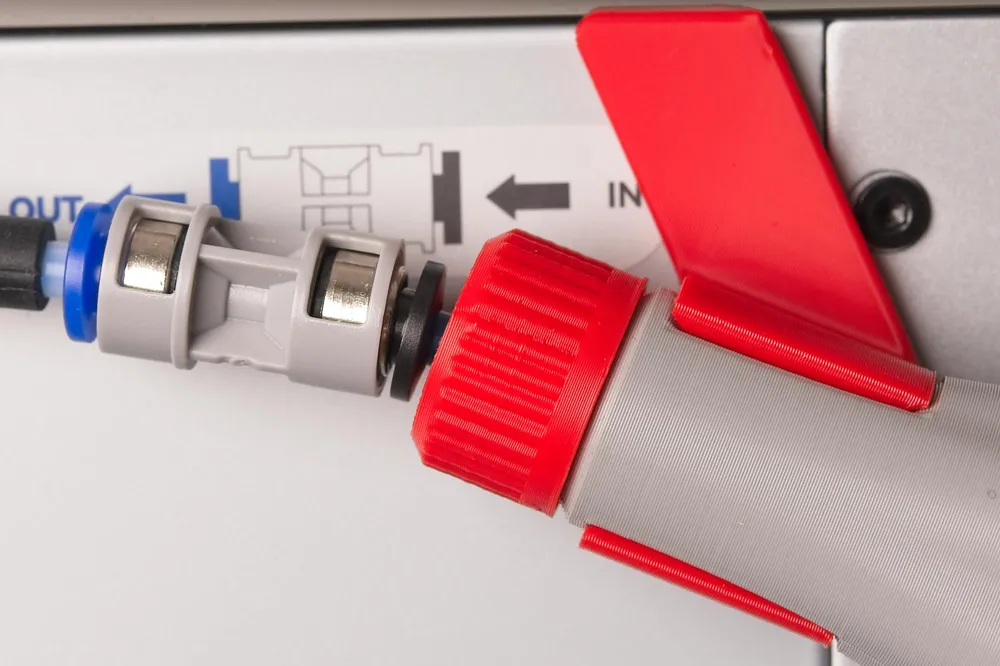 Y-splitter connector - no hardware necessary - Free 3D Print Model ...