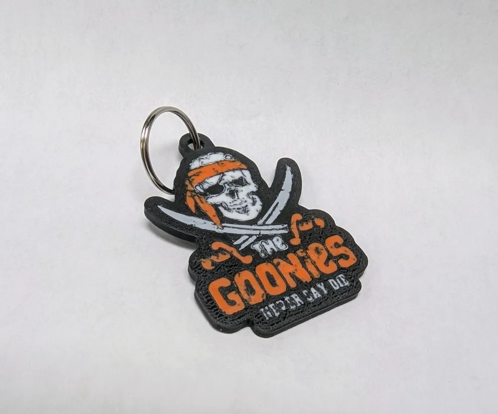 The Goonies Keychain - Free 3D Print Model - MakerWorld