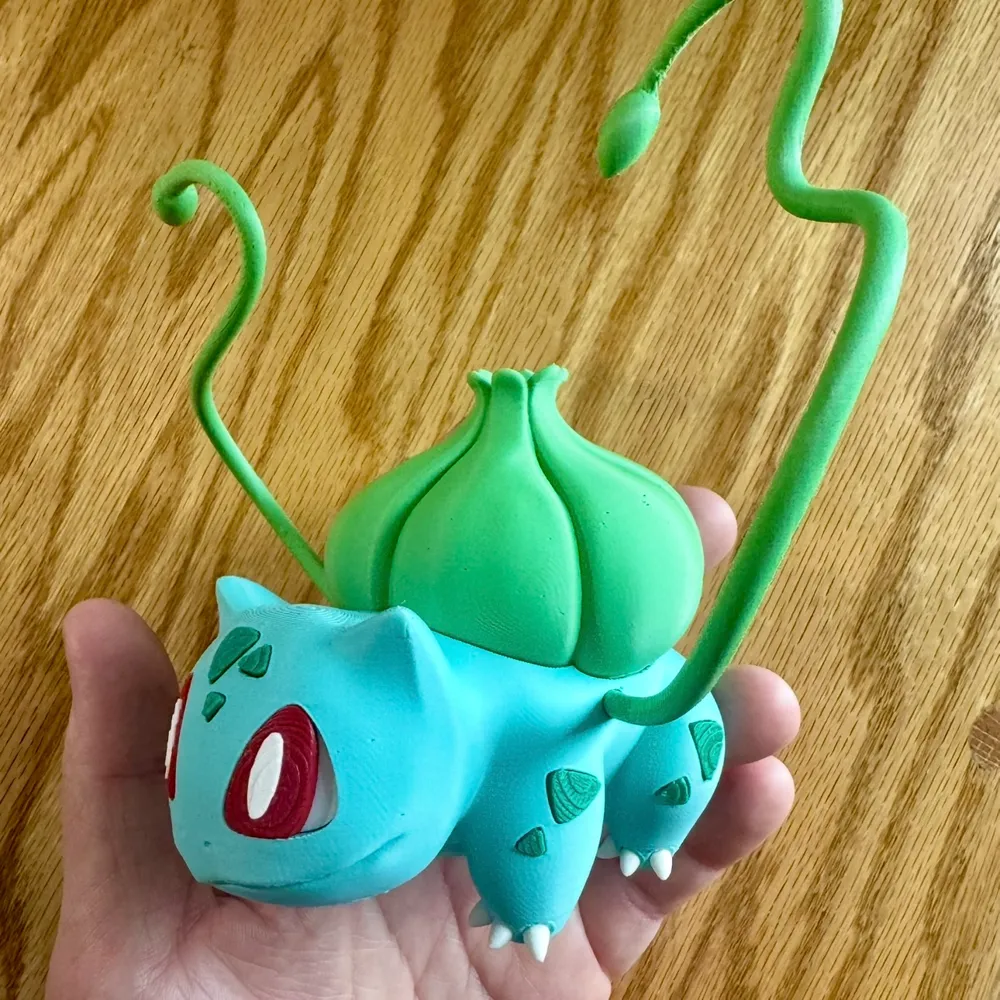 Bulbasaur Model Starting Pokemon; Split and Full by Nostalgic 3D Models ...