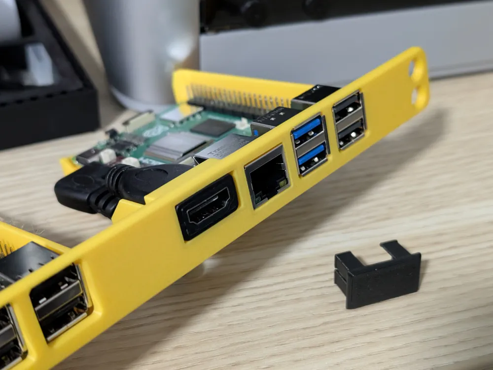 Raspberry Pi 5 Pi 3 Rack Mount 10" HDMI screw snap by ZeroPrint ...