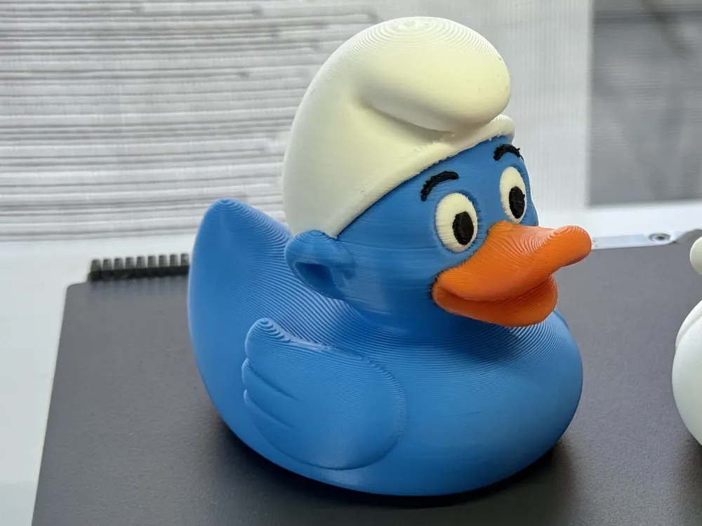 Duck Smurf - Free 3D Print Model - MakerWorld