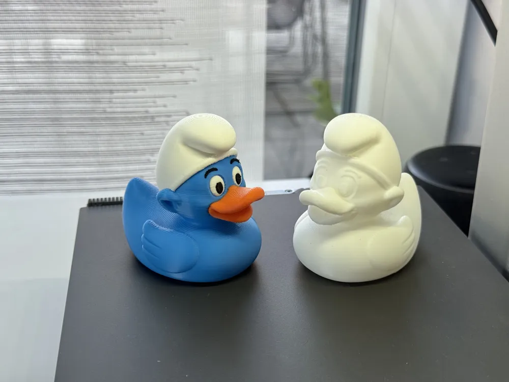 Duck Smurf - Free 3D Print Model - MakerWorld
