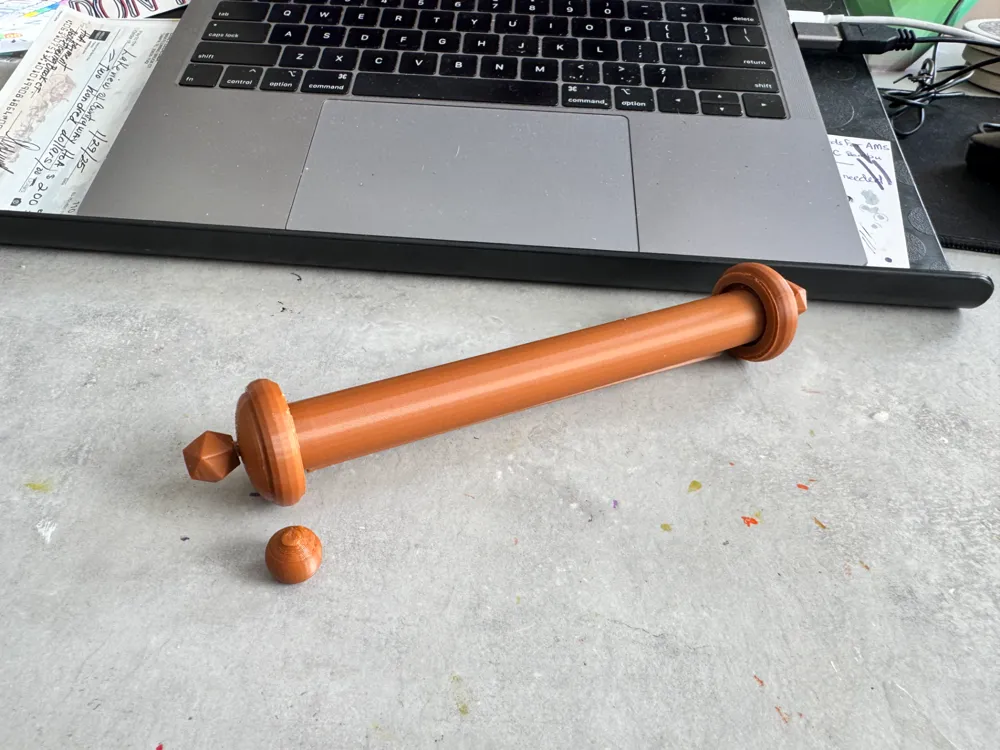 Reusable Spell Scroll - Free 3D Print Model - MakerWorld