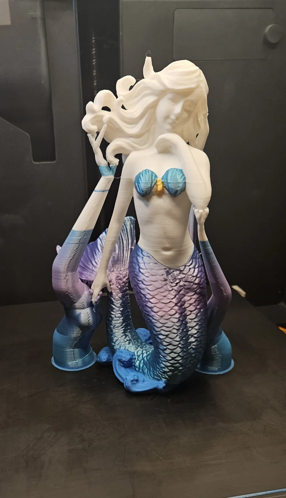 Mermaid on Wave by Maaght MakerWorld: Download Free 3D Models