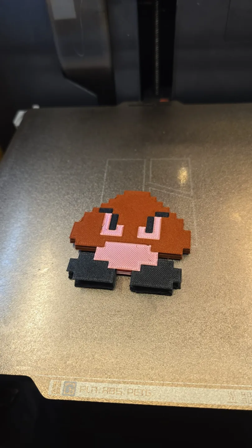 Gumba Super Mario Pixel Art by 3D_TommyK86 MakerWorld: Download Free 3D ...