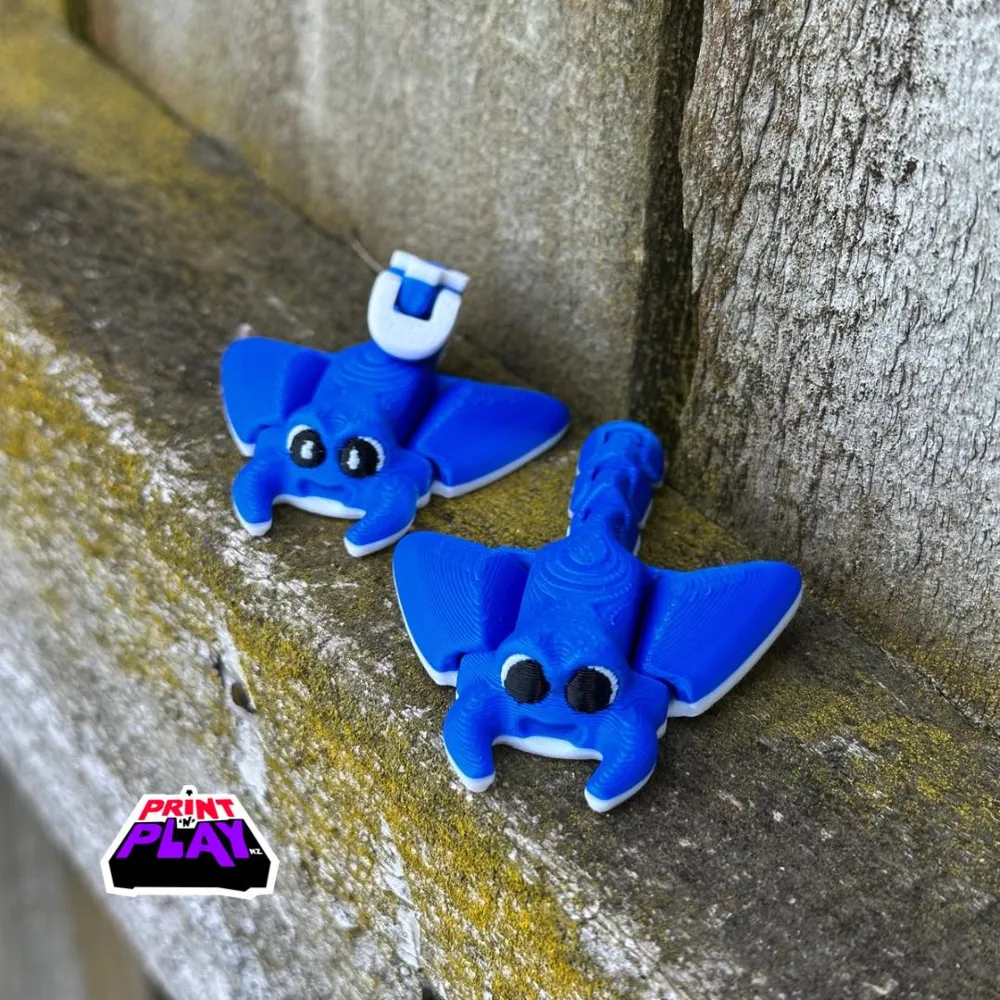 Skippy the Flexi Stingray - Free 3D Print Model - MakerWorld