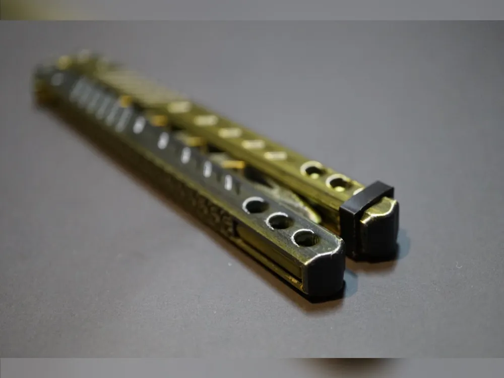 Butterfly Knife Bite Handle Indicator - Free 3D Print Model - MakerWorld