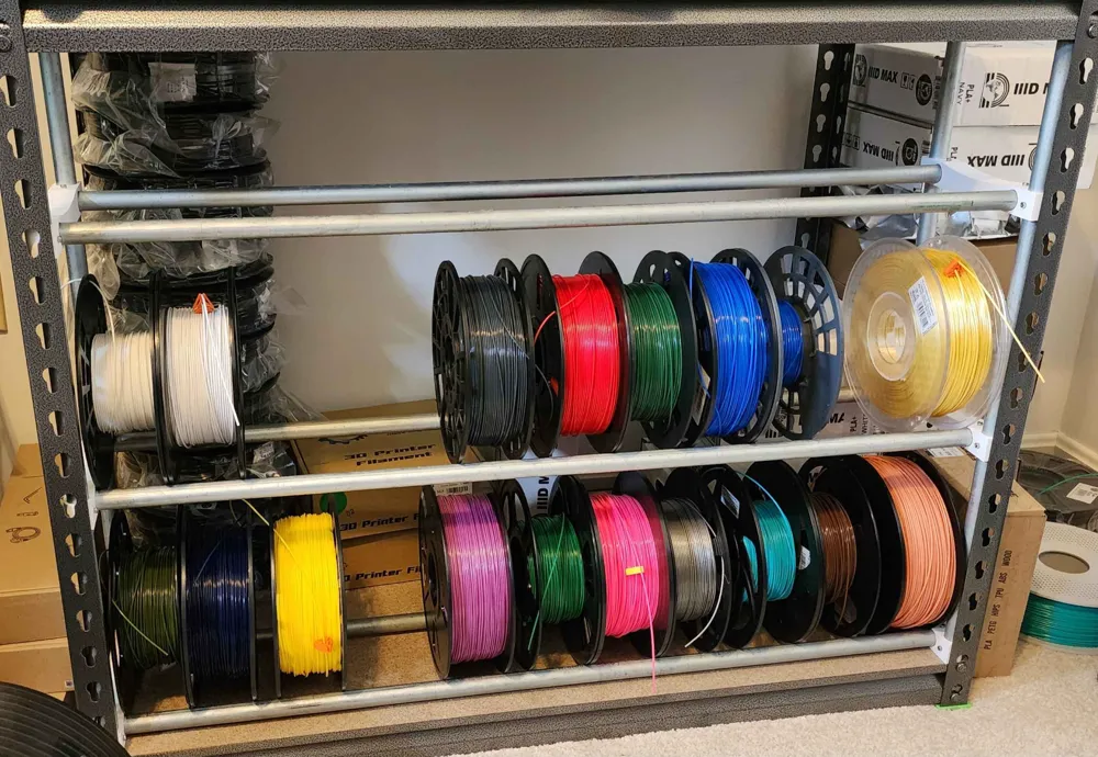 EMT Conduit Filament Spool Shelf by Forty206 - MakerWorld