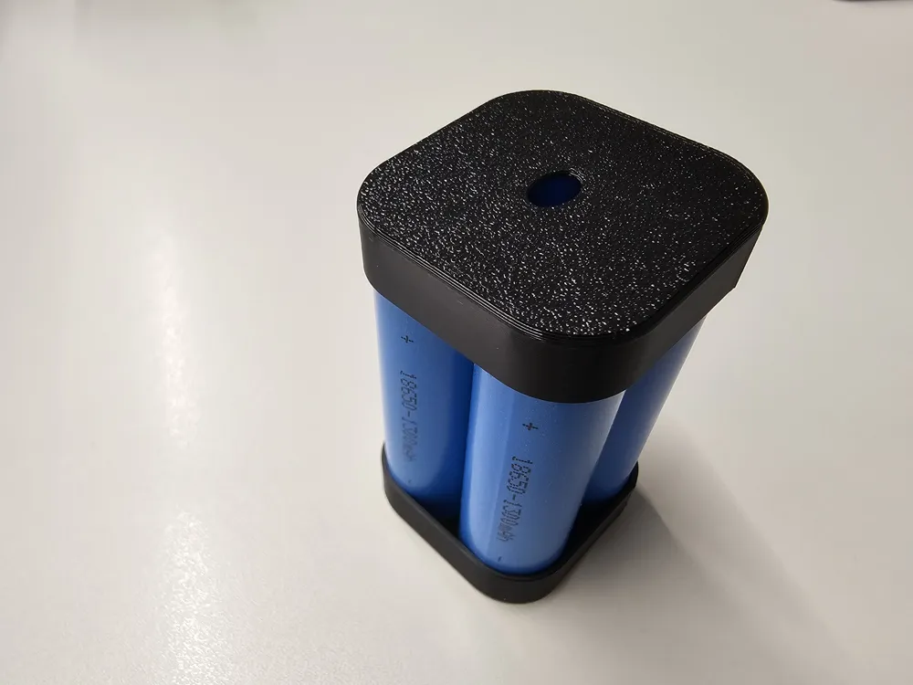 Li-ion 18650 pack cap by Blahy MakerWorld: Download Free 3D Models