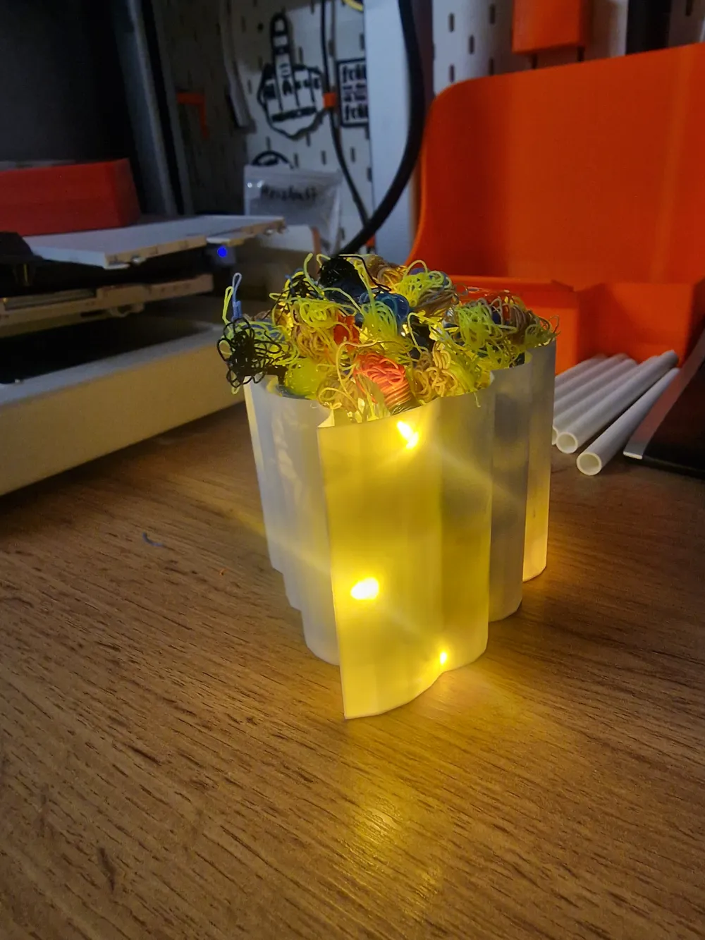 Filament Poop Lamp Purge Lamp Abfall Lampe by 3DMetalCave - MakerWorld