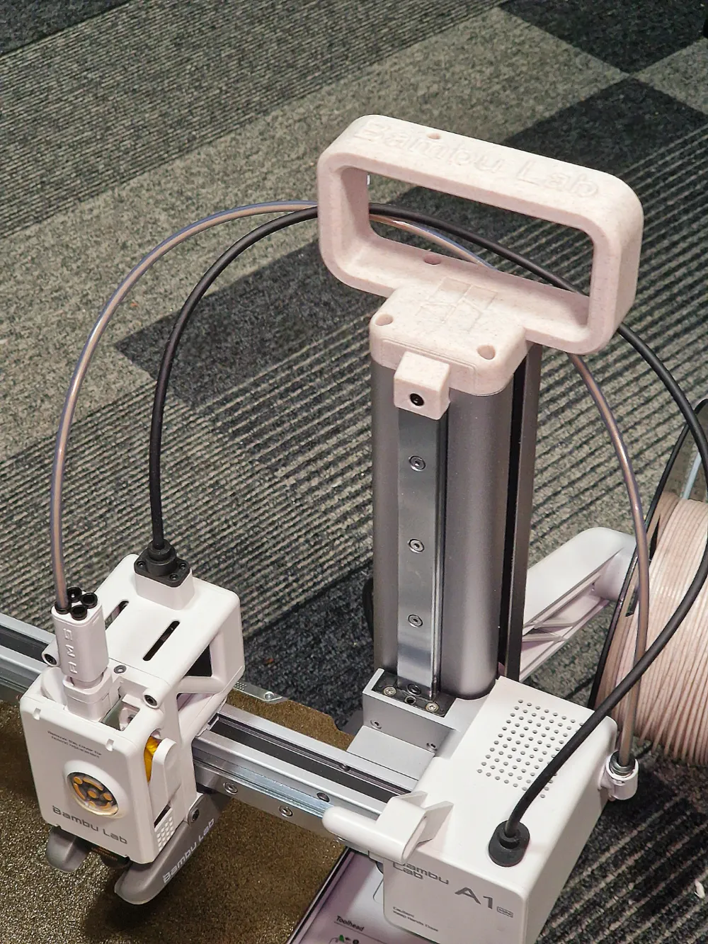 A1 mini handle with Bambu logo Remixed by Nuo3D - MakerWorld