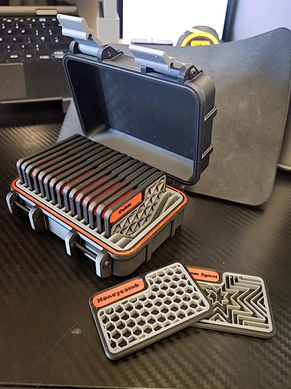 Bambu Lab Rugged Box For Infill Swatches (Smaller 2.0 Version) Remixed ...