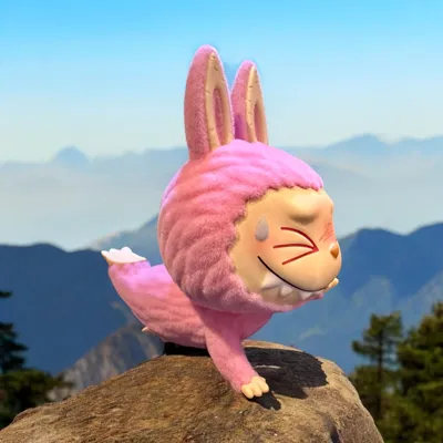 Labubu Lazy Yoga Stretch Out by jowenx1c - MakerWorld