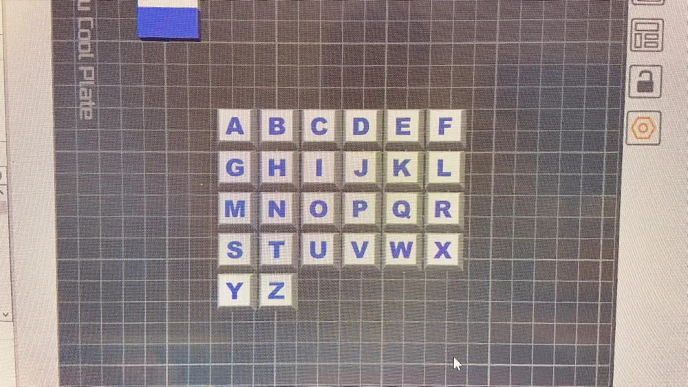 Initial Keycap Keychain - Free 3D Print Model - MakerWorld