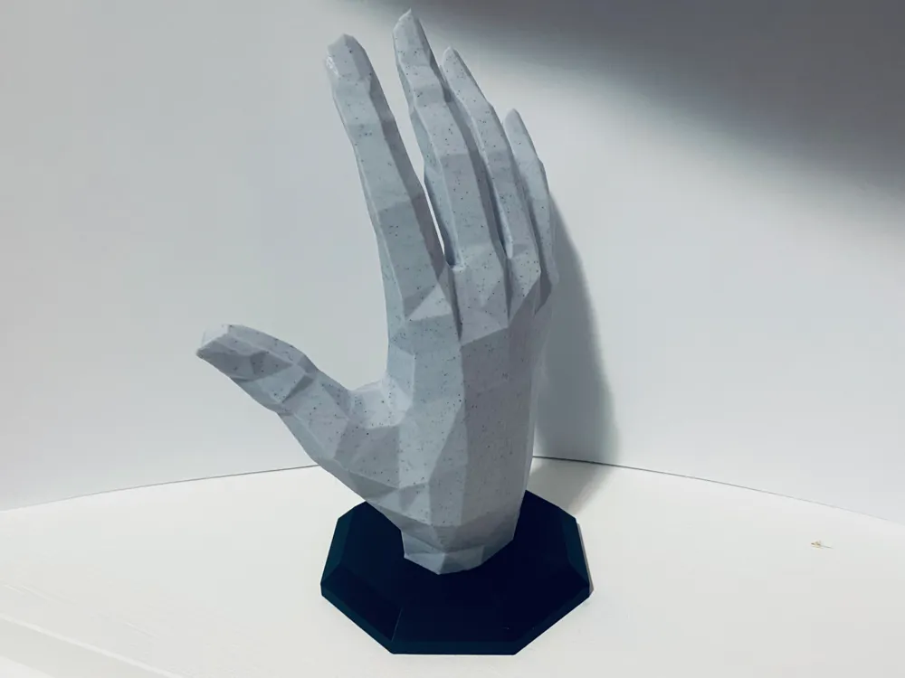 Low Poly Hand by Rushy_Rush MakerWorld: Download Free 3D Models