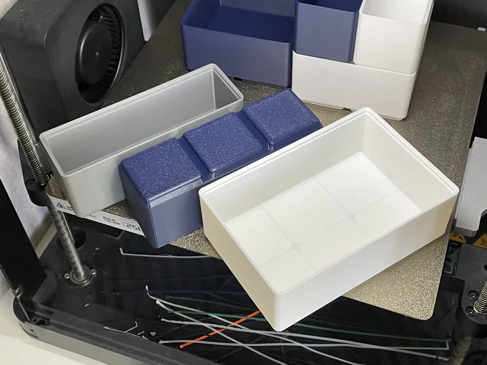 Gridfinity 2.6mm Wall Divider Bins - 20 Sizes Remixed by KYZ Design ...