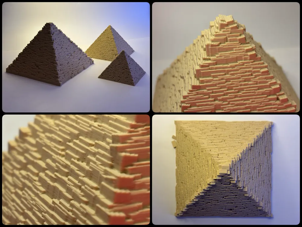 Great Pyramid of Giza - Giza pyramid complex by PaperPlaneLab ...