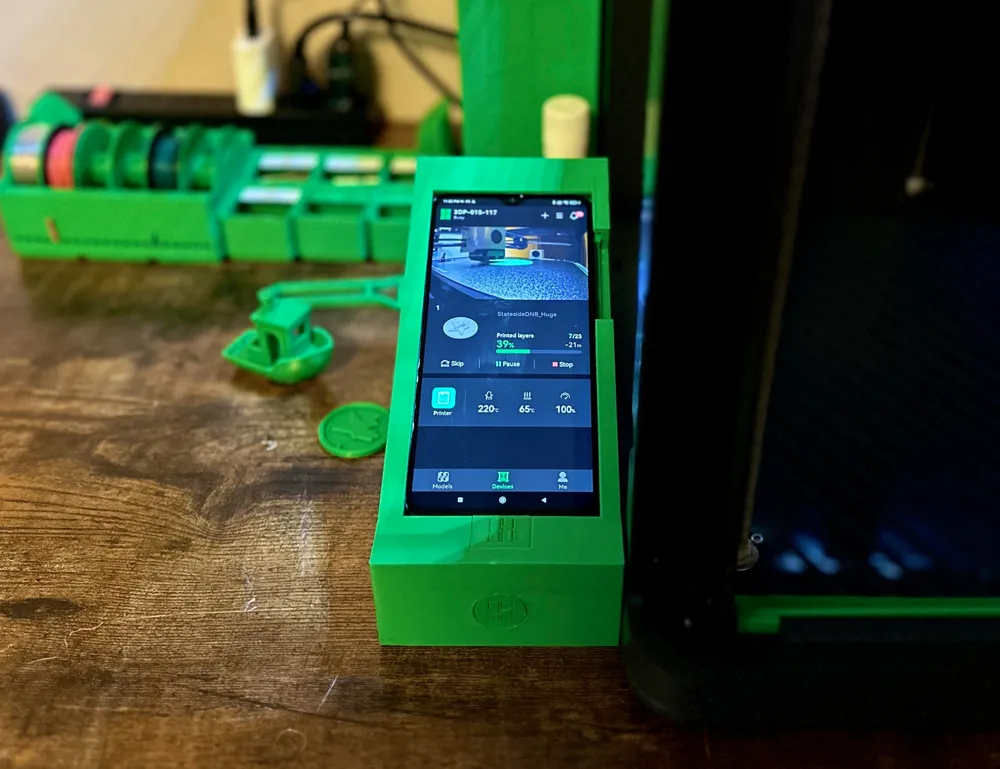 Bambu Handy Phone Base by myalteredsoul - MakerWorld