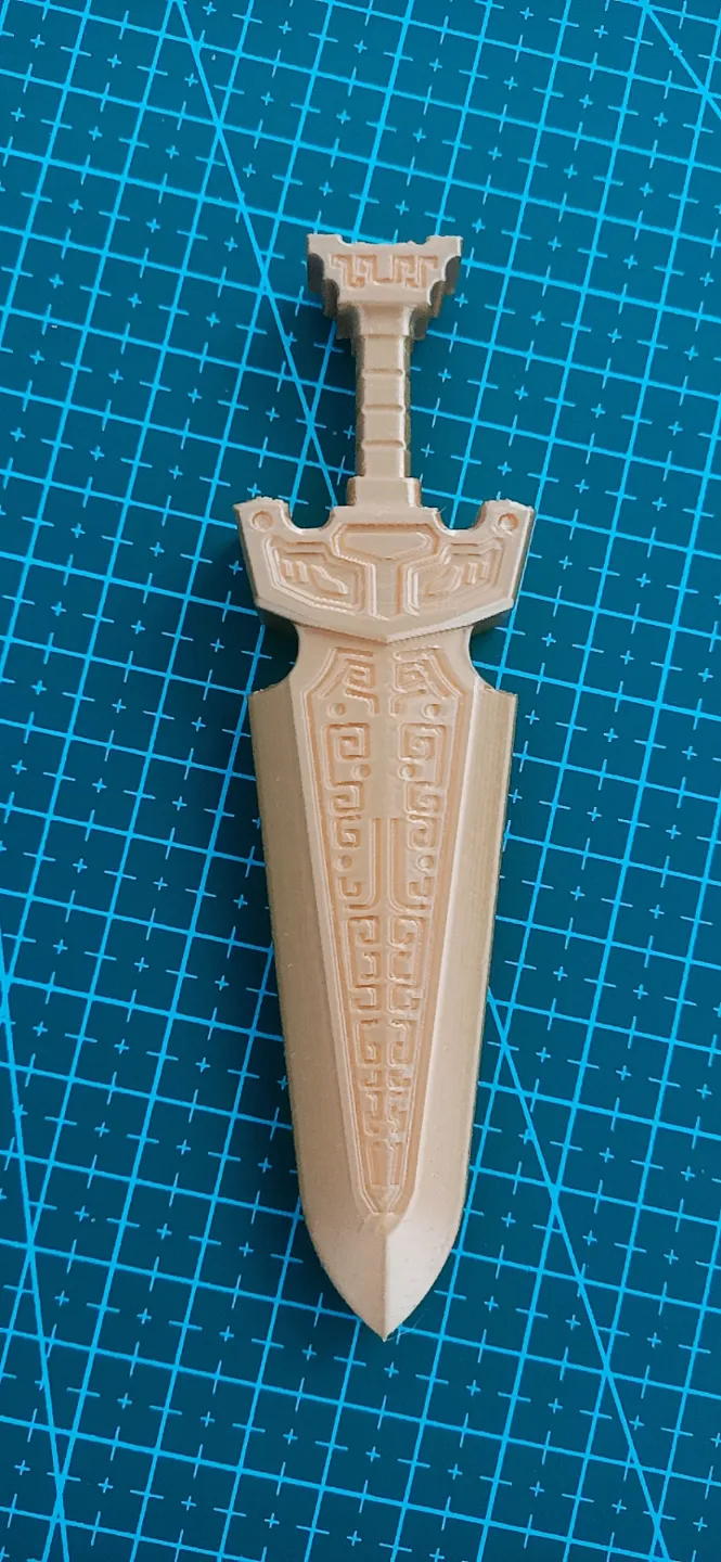 Azure Cloud Sword by 小墨3D - MakerWorld