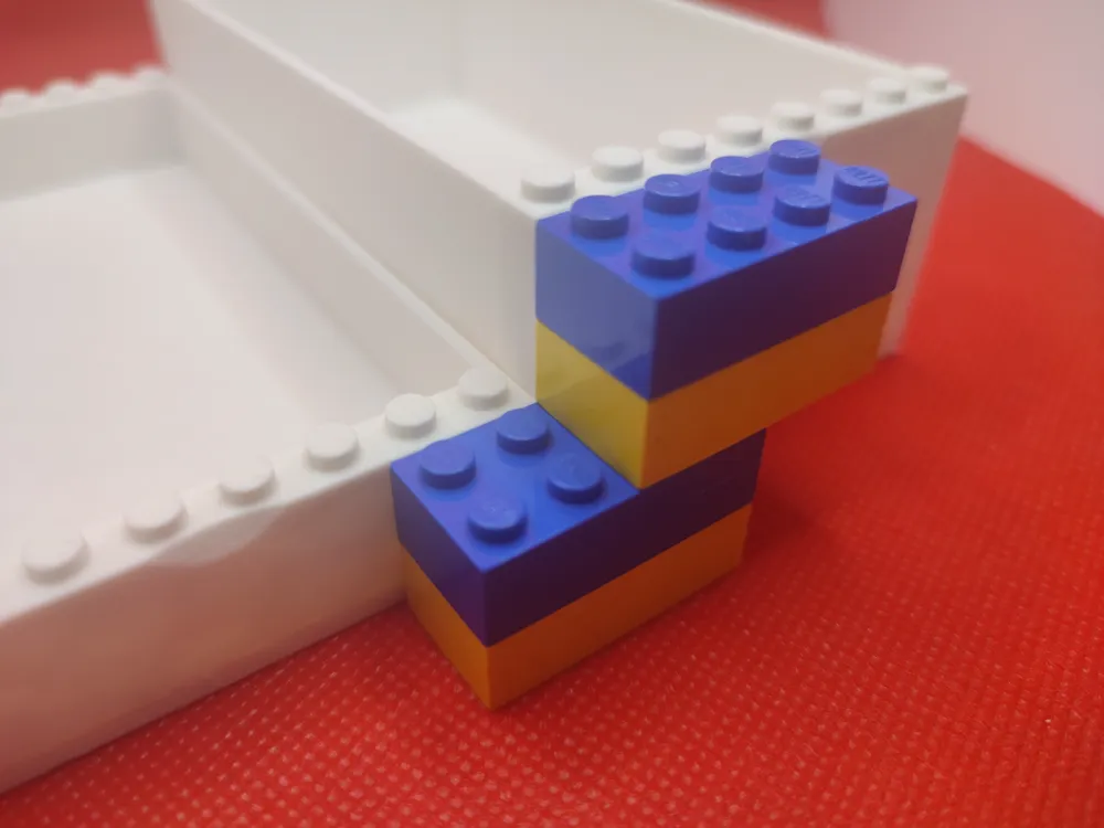 Lego compatible Box 16x8 - two sizes by BamBam Design - MakerWorld