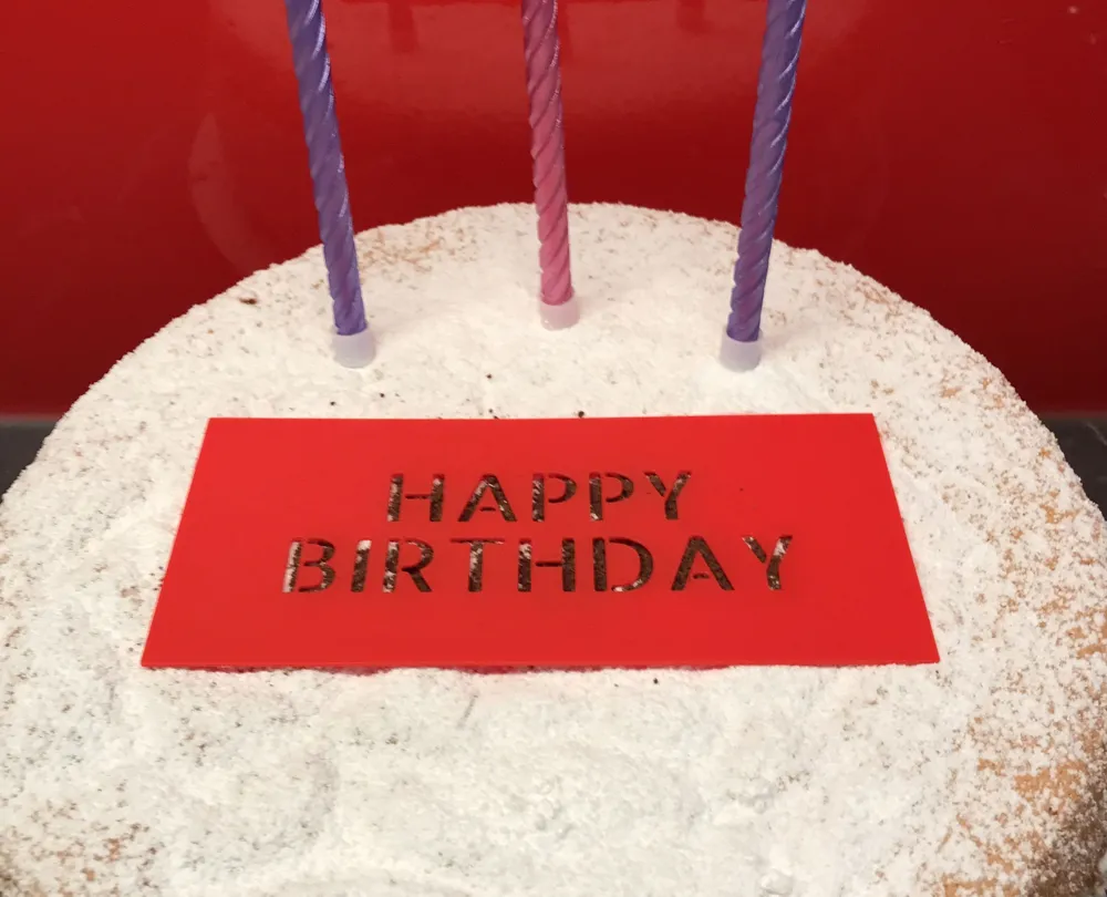 My Stencil - Customizable Stencil Plate Text & SVG by 💡 DJX 💡 MakerWorld: Download Free 3D Models