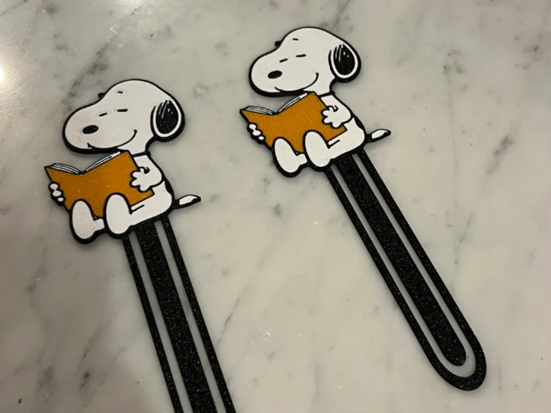 Snoopy Bookmark V2 by Daniele MakerWorld: Download Free 3D Models