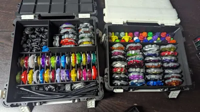 Beyblade X Blade Organizer (For Gridfinity #x#x9u) - Free 3D Print ...