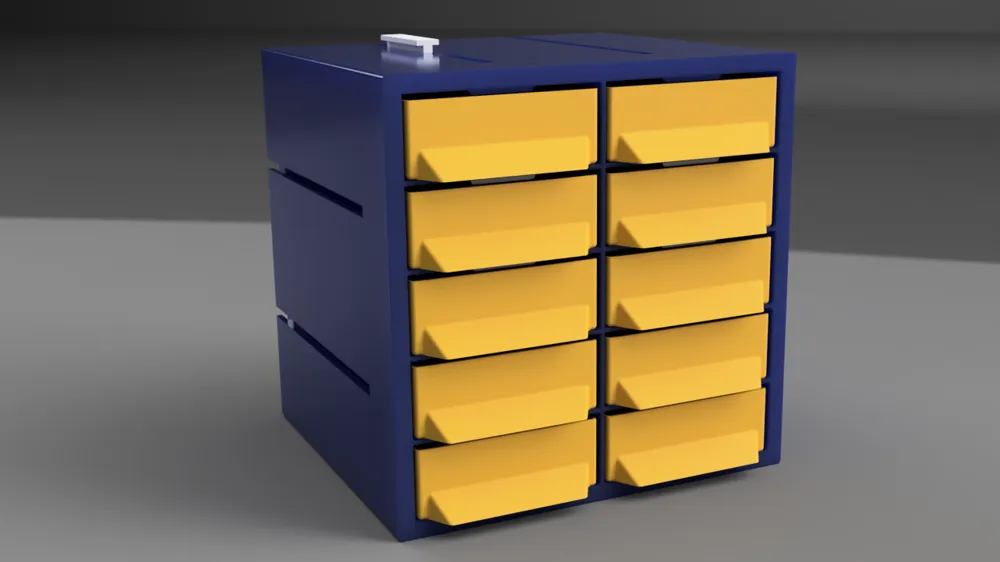 Stackable box V2 by HG_Design - MakerWorld