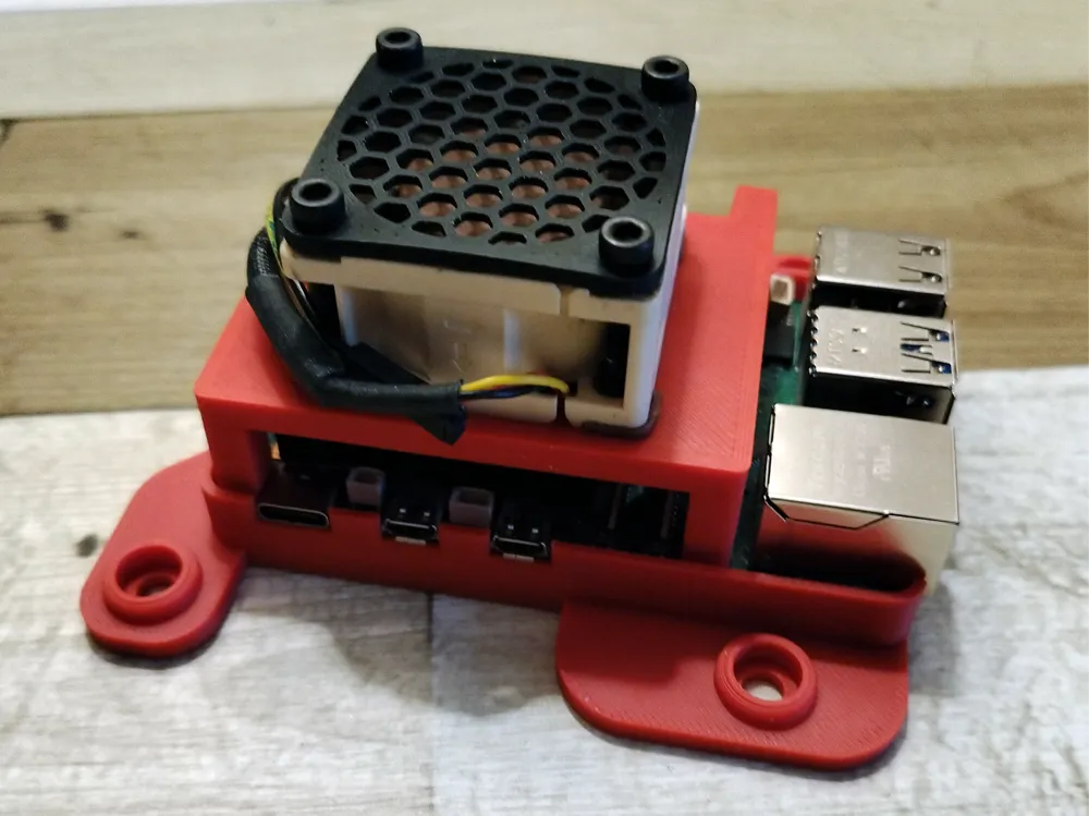 Raspberry Pi 5 VESA 75x75 Re-Remix Remixed by AntICrENT MakerWorld ...