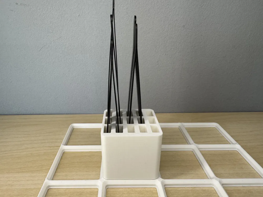 Gridfinity Tweezer Holder by Lukas MakerWorld: Download Free 3D Models