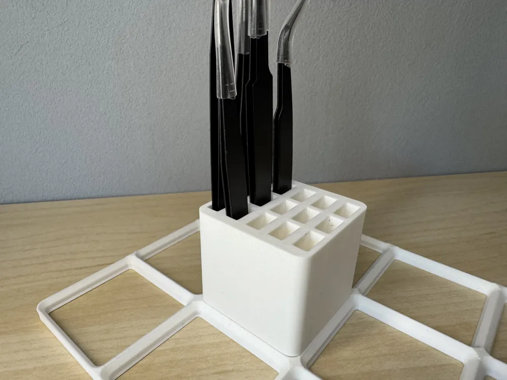 Gridfinity Tweezer Holder by Lukas MakerWorld: Download Free 3D Models