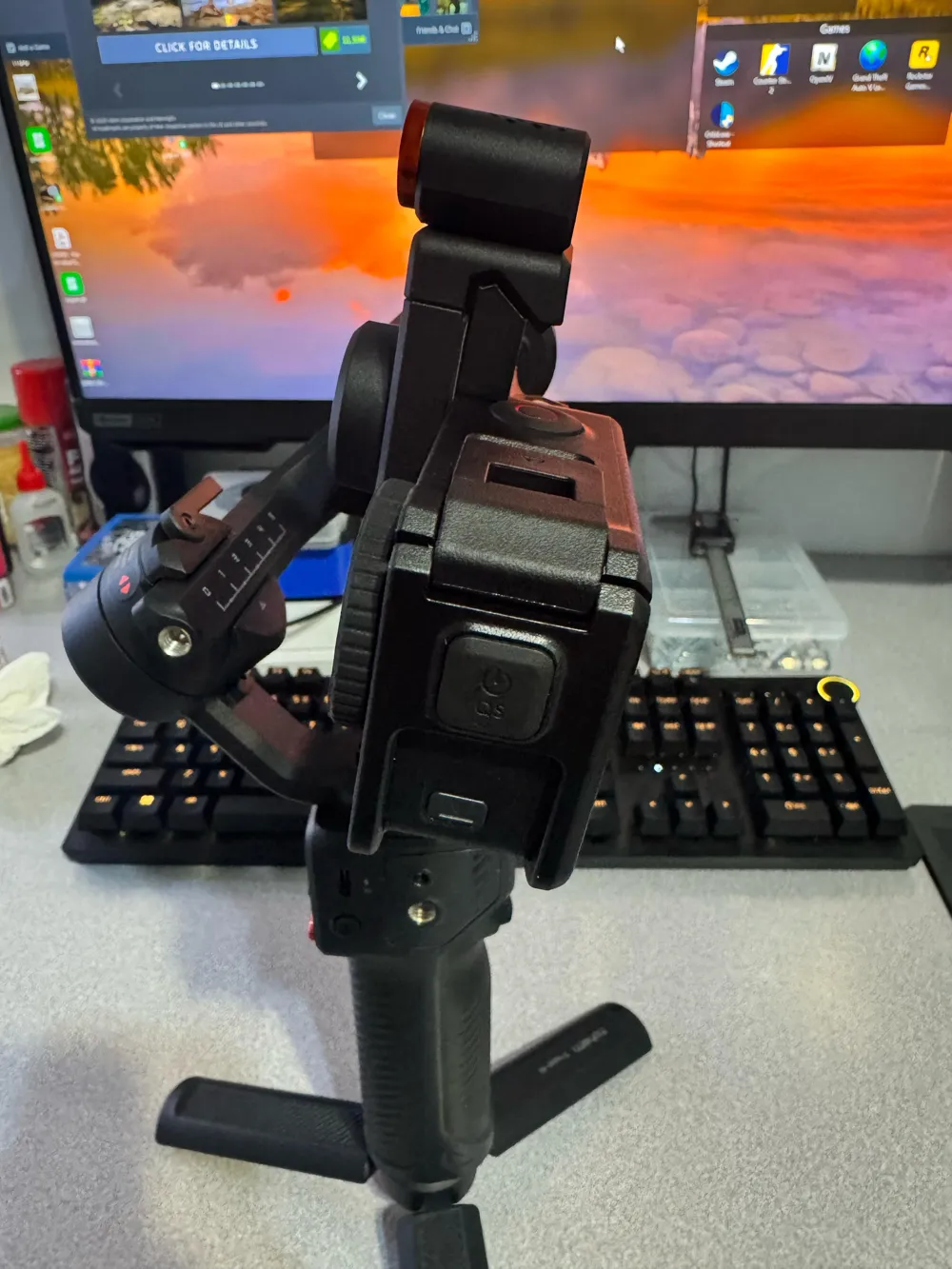 DJI Osmo Action 5 Pro adapter for Hohem M6 gimbal by Bimmer MakerWorld ...