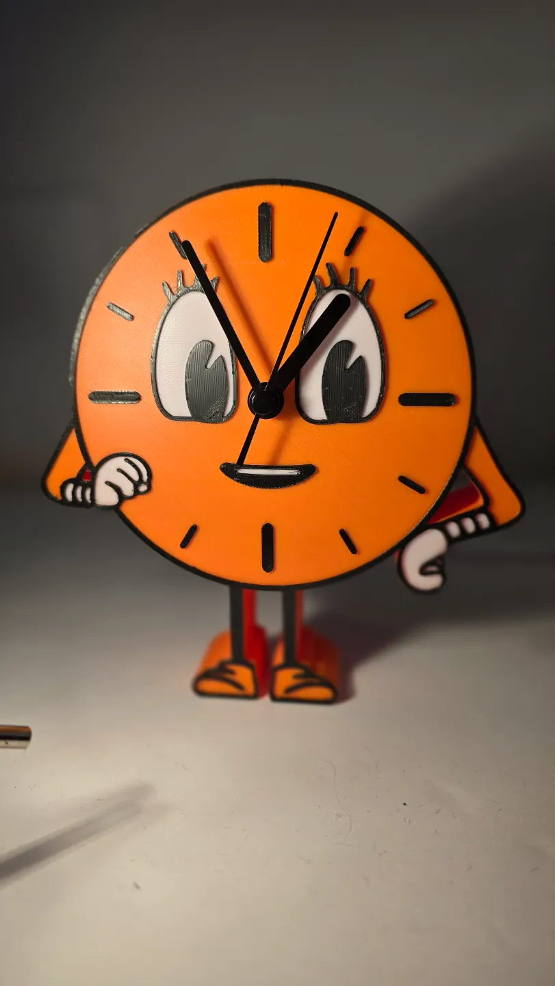 Miss Minutes Clock by thebadgebadger - MakerWorld