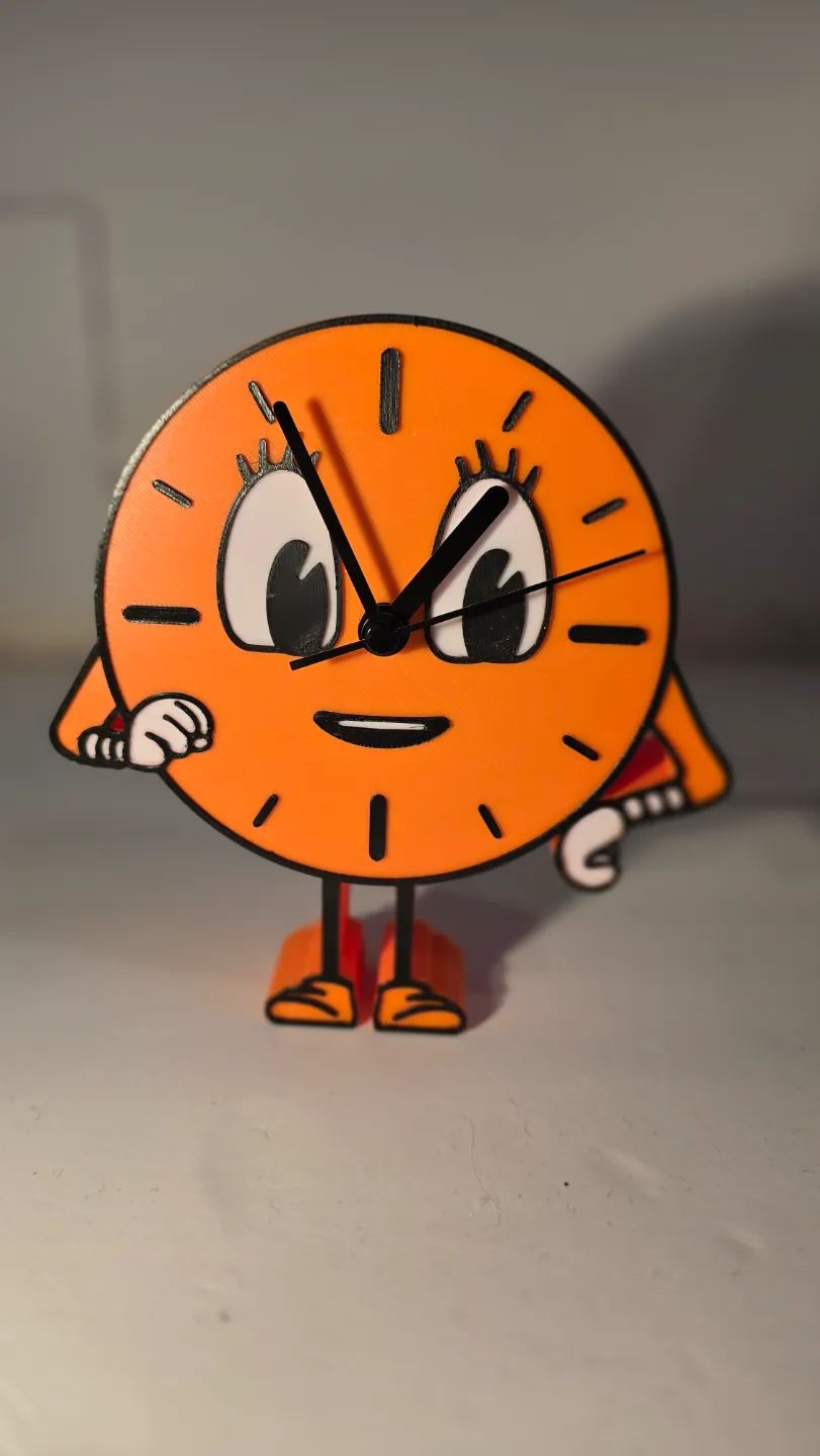 Miss Minutes Clock by thebadgebadger MakerWorld: Download Free 3D Models