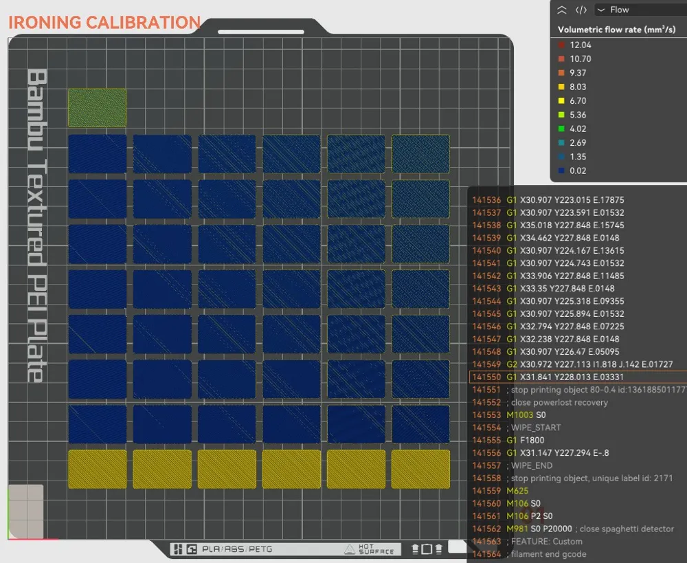 Ironing Calibration Test Flowrate Line spacing - Free 3D Print Model ...