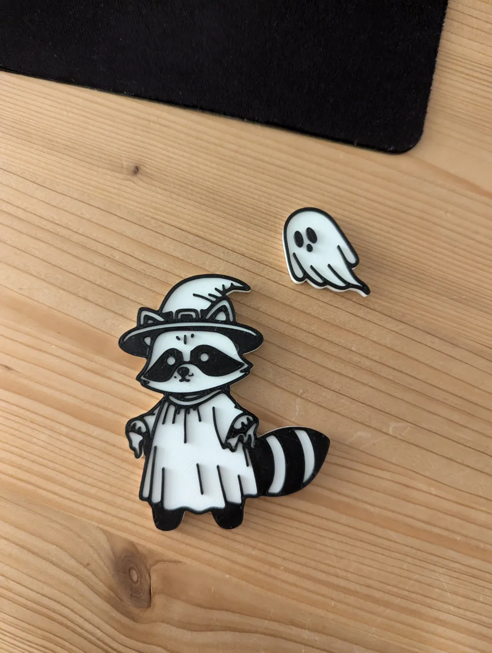 Raccoon Ghost / Halloween Pedro by ReinAir - MakerWorld