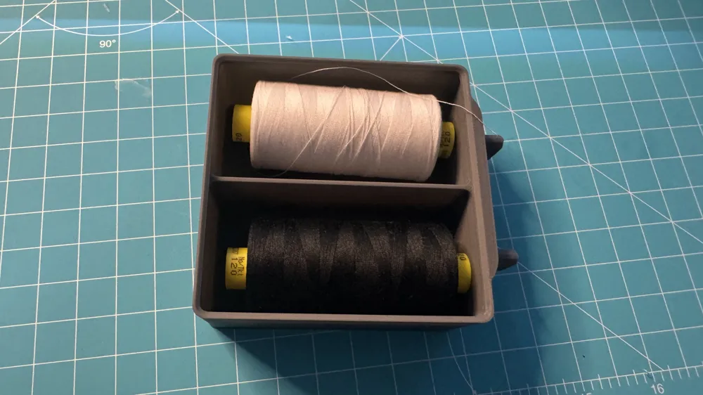 Sewing Thread Holder for IKEA SKÅDIS - Free 3D Print Model - MakerWorld
