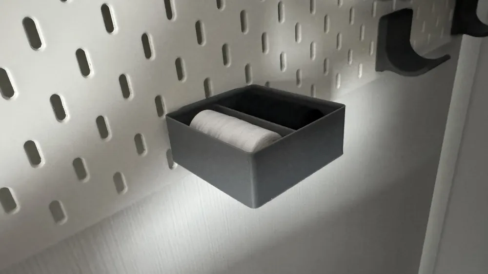 Sewing Thread Holder for IKEA SKÅDIS - Free 3D Print Model - MakerWorld