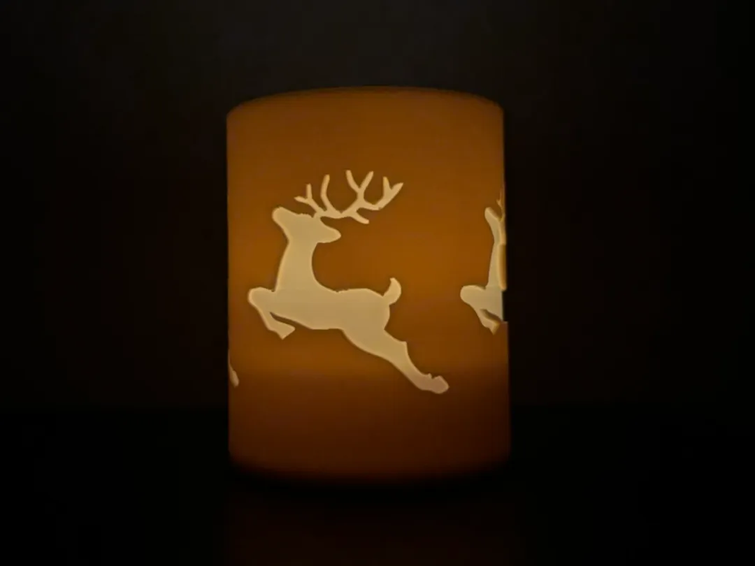 Reindeer Tea Light by SlicerDicer MakerWorld: Download Free 3D Models