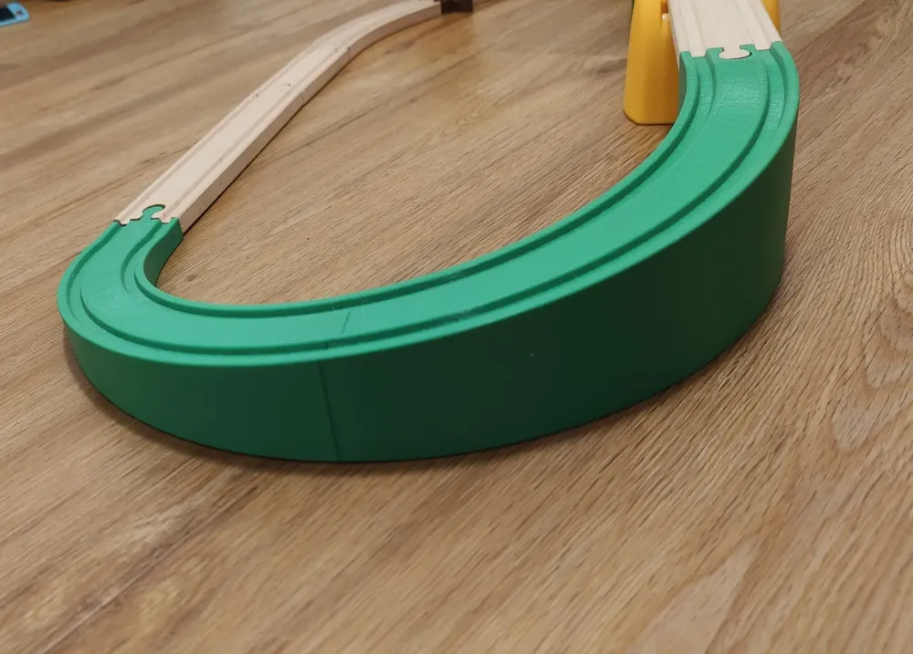 180° Brio Uphill Track (3 Parts) by Printerchen - MakerWorld