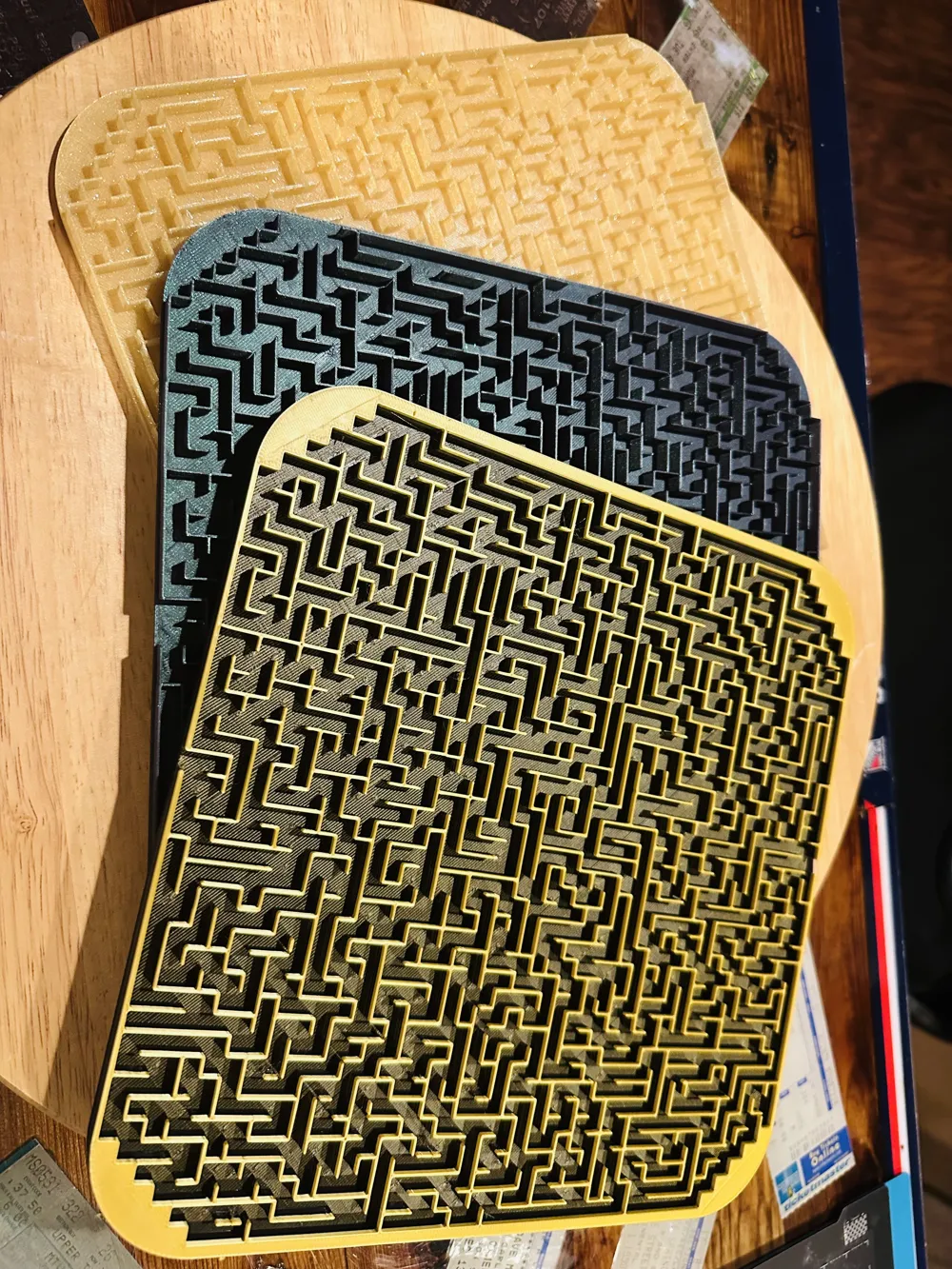 A-Maze-ing Maze! No Ball Fallout Version! - Free 3D Print Model ...