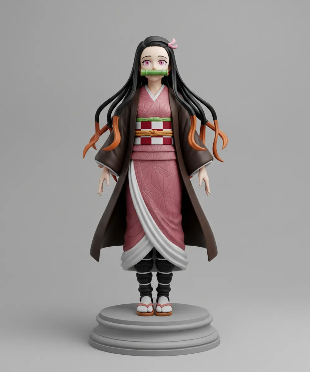 Nezuko Kamado by oqv MakerWorld: Download Free 3D Models