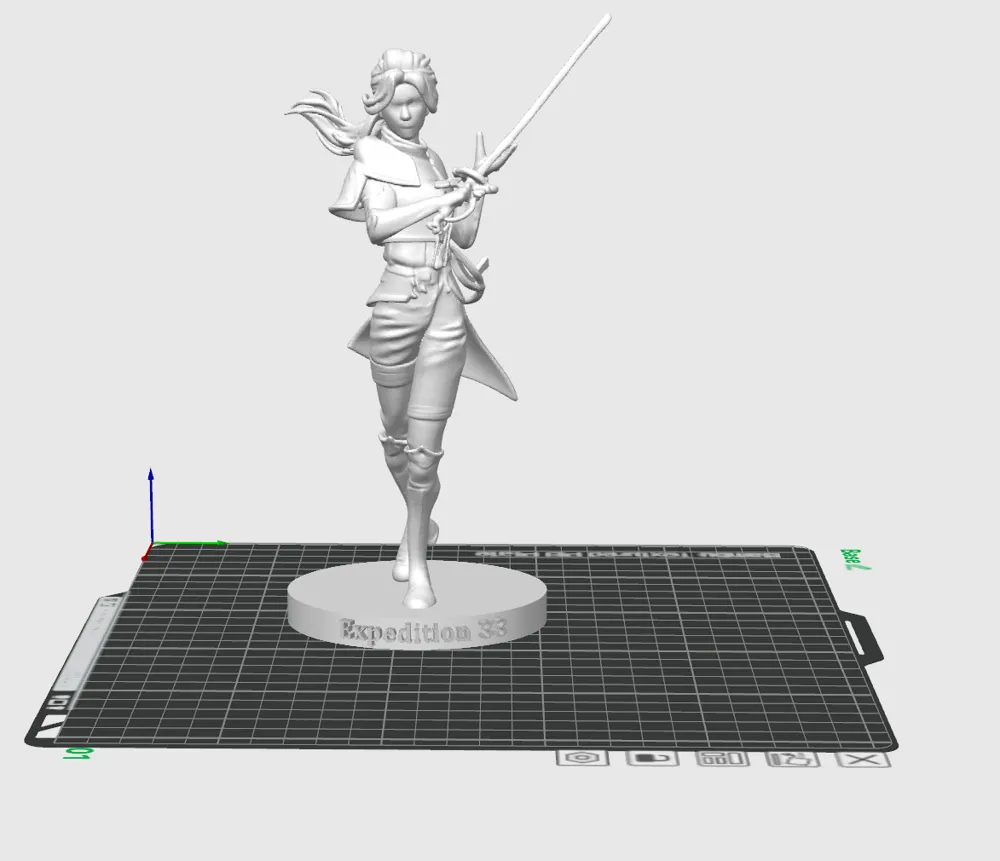 Maelle from Clair Obscur Expedition 33 - Free 3D Print Model - MakerWorld